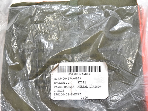 米軍実物 US Army VS17/GVX Panel Marker パネルマーカー NSN 8345-00-174-6865 | ミリタリー琉球